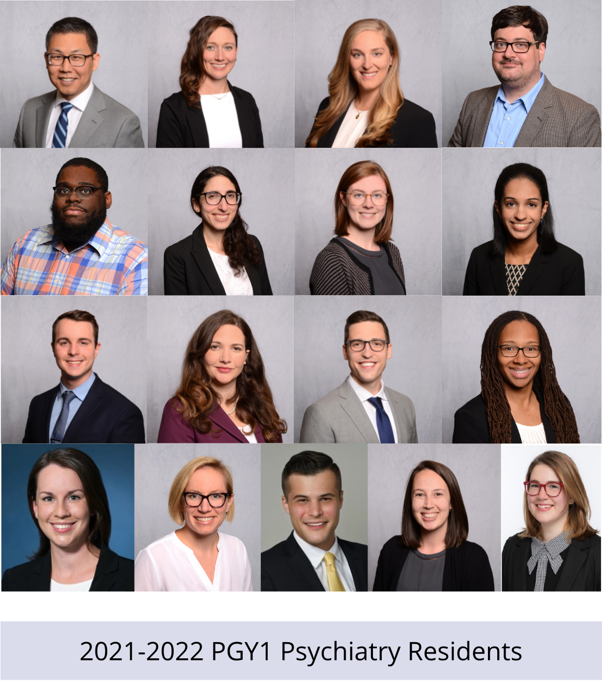 Meet Our New PGY1 Psychiatry Residents and Chief Residents | University ... Meet Our New PGY1 Psychiatry Residents and Chief Residents | University ...